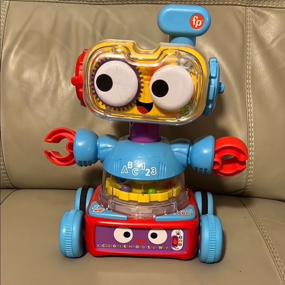 Fisher-Price | Toys | Fisherprice 4in Learning Bot Interactive Toy ...